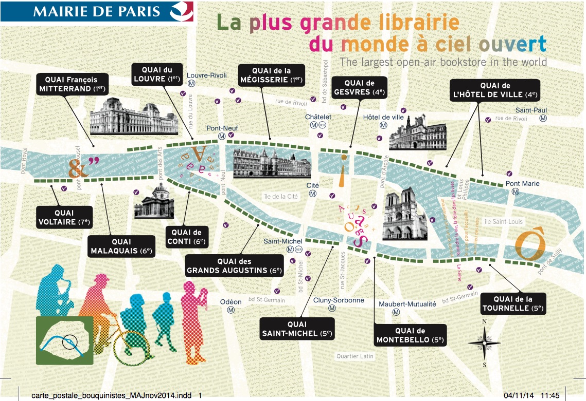 Paris’ bookstalls : browsing for books along the Seine – Anne Jeanne in ...